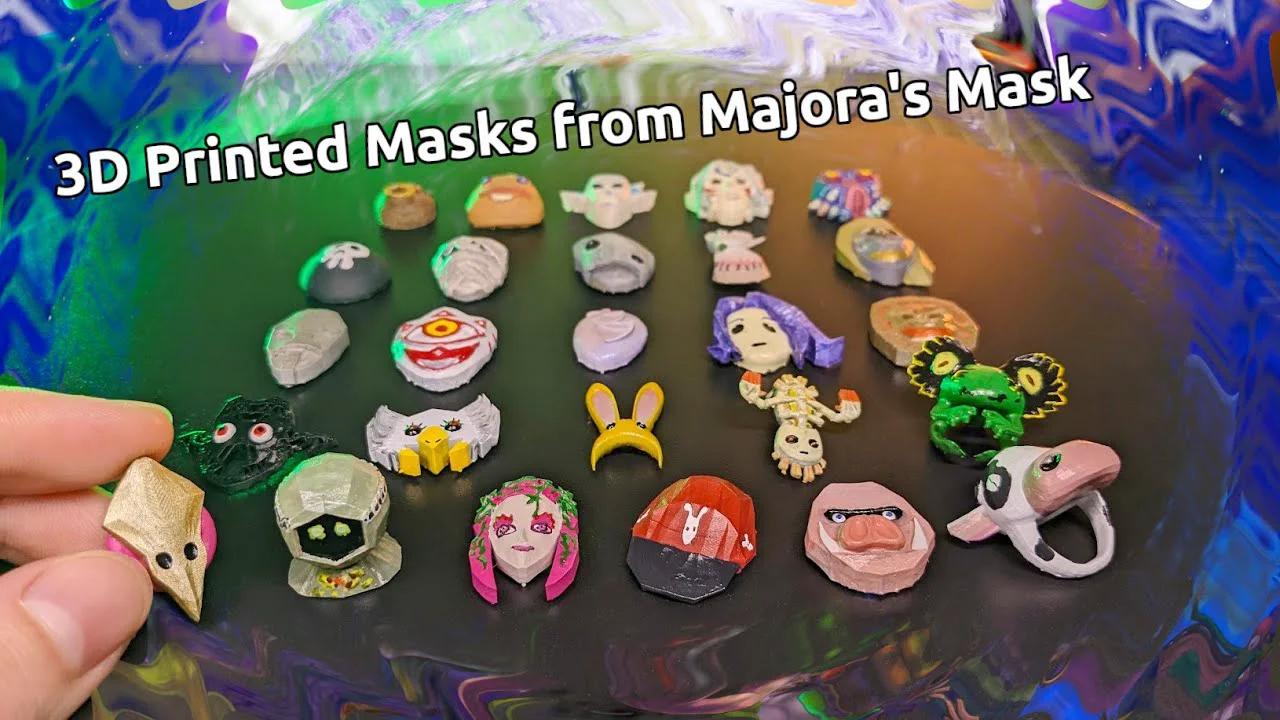 Let's 3D Print the Masks from Majora's Mask (Part 5)