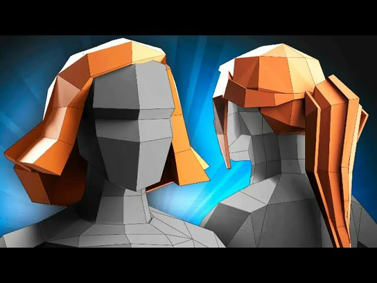 The Ultimate Guide to Low Poly Hair in Blender!