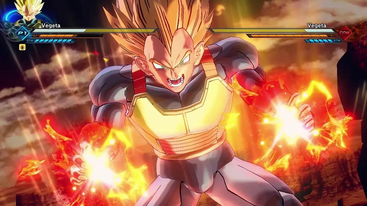 Dragon Ball Xenoverse 2: All Vegeta Skills (Partner Customization)