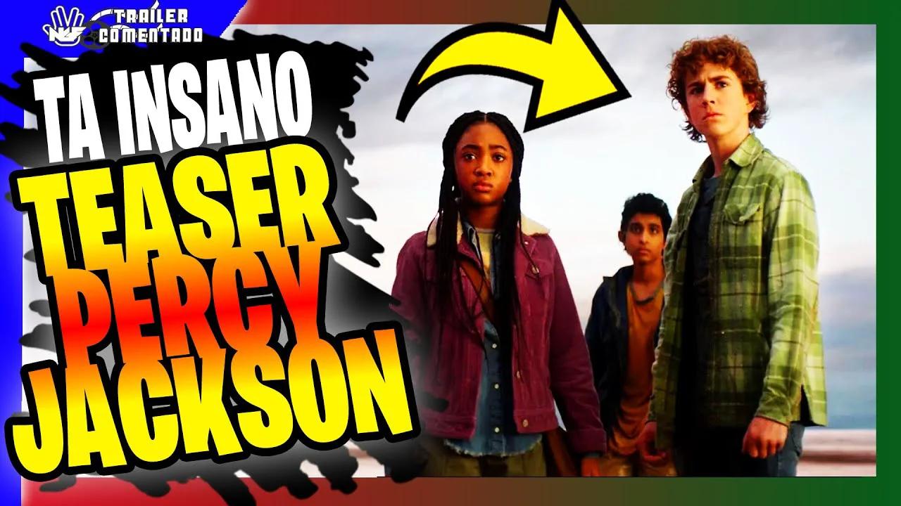 REACT TEASER PERCY JACKSON E OS OLIMPIANOS! O QUE ACHAMOS DO NOVO TRAILER DE PERCY JACKSON