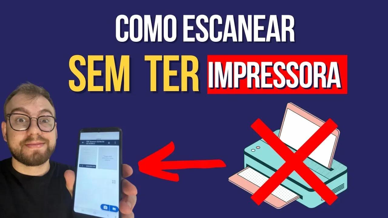 Como DIGITALIZAR/ESCANEAR documentos em PDF pelo celular android e ...