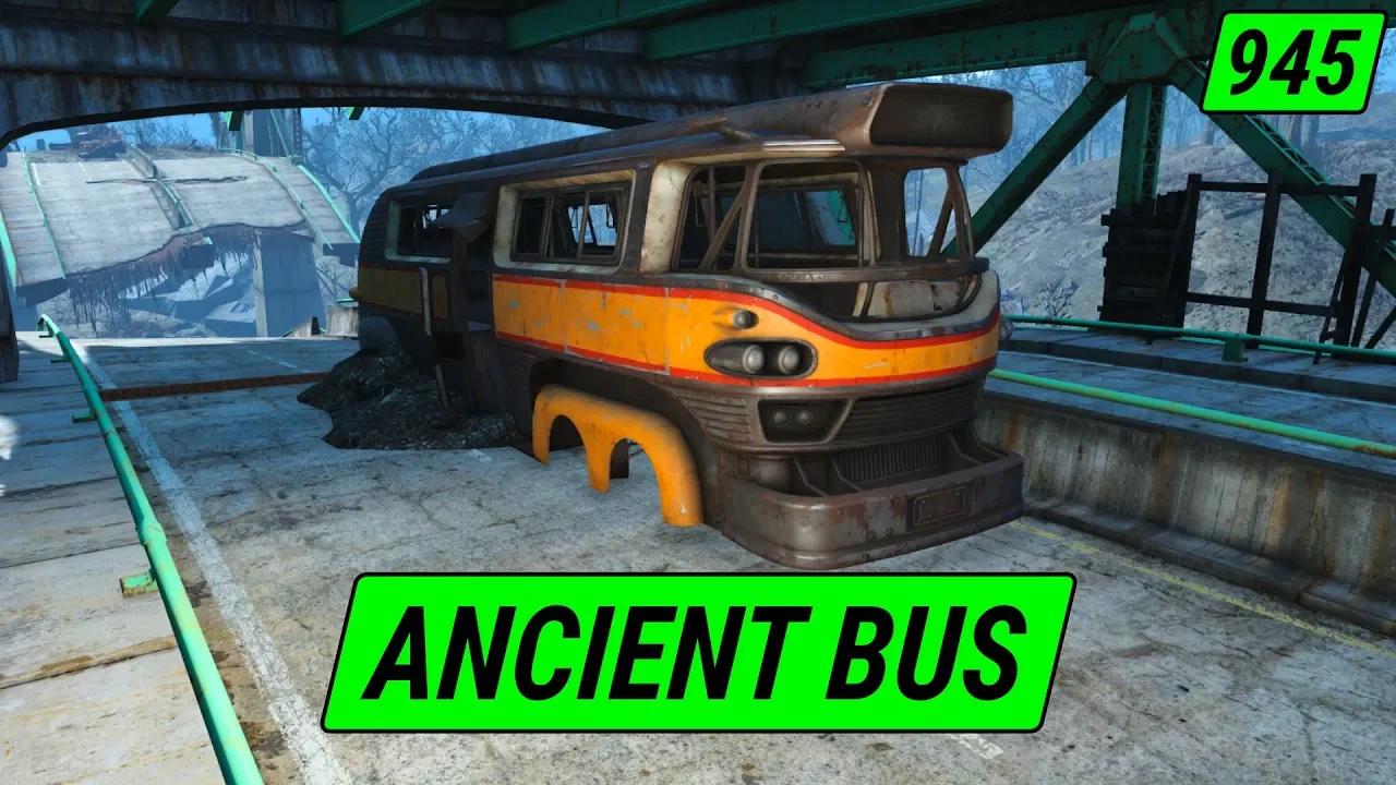 The Ancient Bus | Fallout 4 Unmarked | Ep. 945
