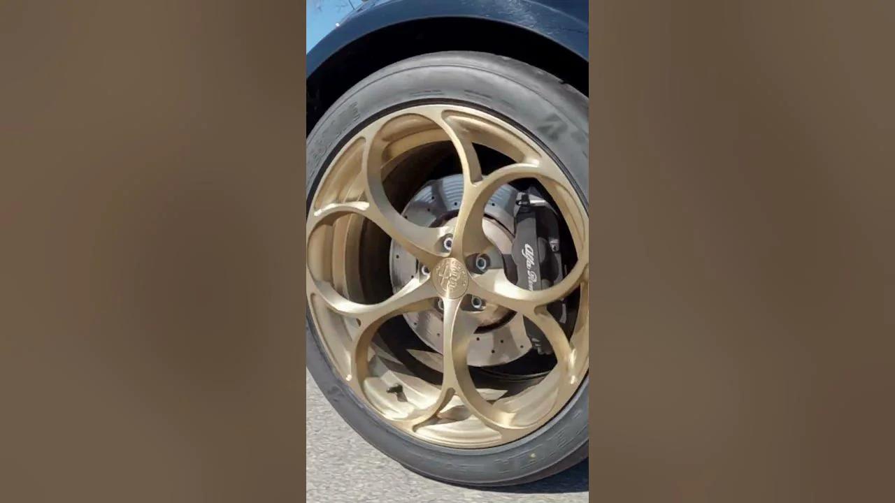 Alfa Romeo 4C BSPK Forged Wheels #alfaromeo #customwheels