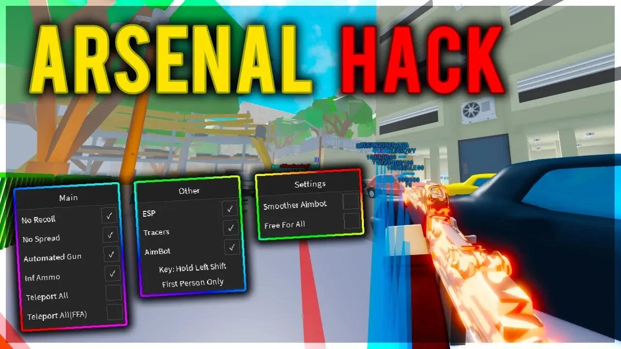 ROBLOX ARSENAL HACK GUI SCRIPT 🔥 ARSENAL AIMBOT, KILL ALL, ESP & MORE🔥 ...