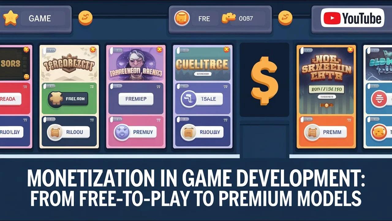 #podcast | Monetization in Game Development: From Free-to-Play to Premium Models
