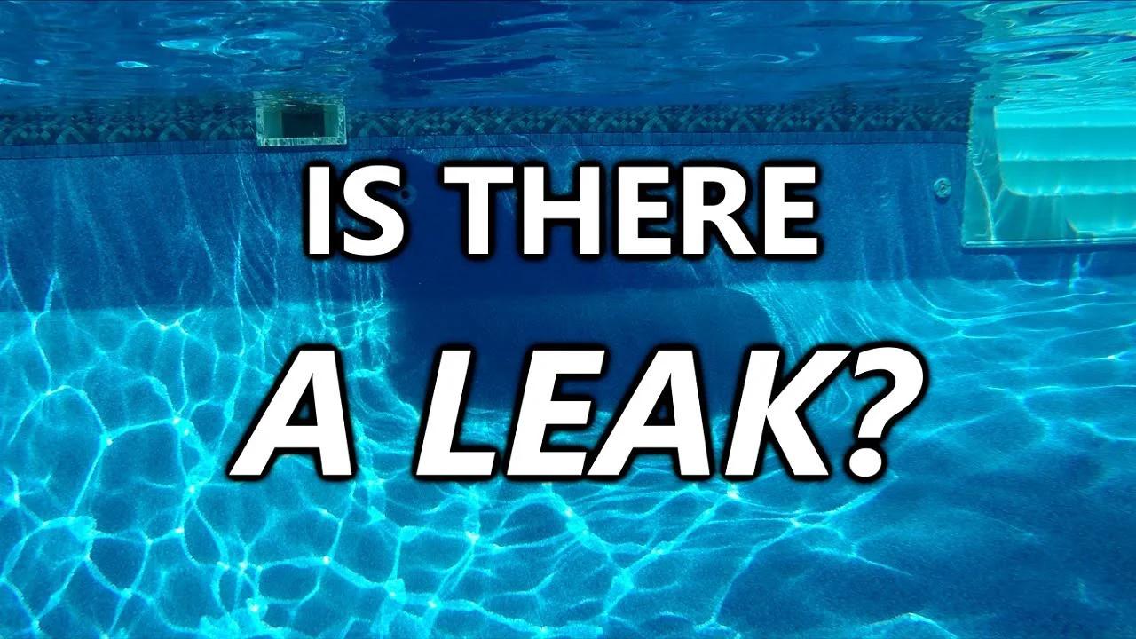 Is My Pool Leaking?