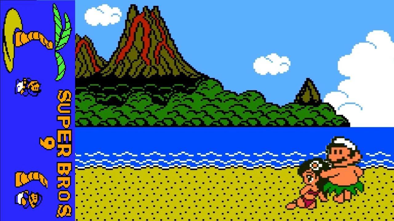 Super Mario Bros. 9, Part 4: Dinosaur Island Begins (NES/Famicom MiSTer FPGA Capture)