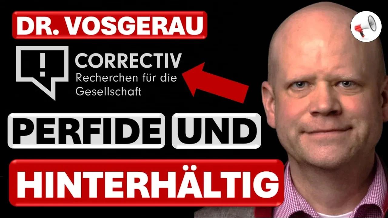 Die perfide Methode Correctiv | Interview mit Dr. Ulrich Vosgerau