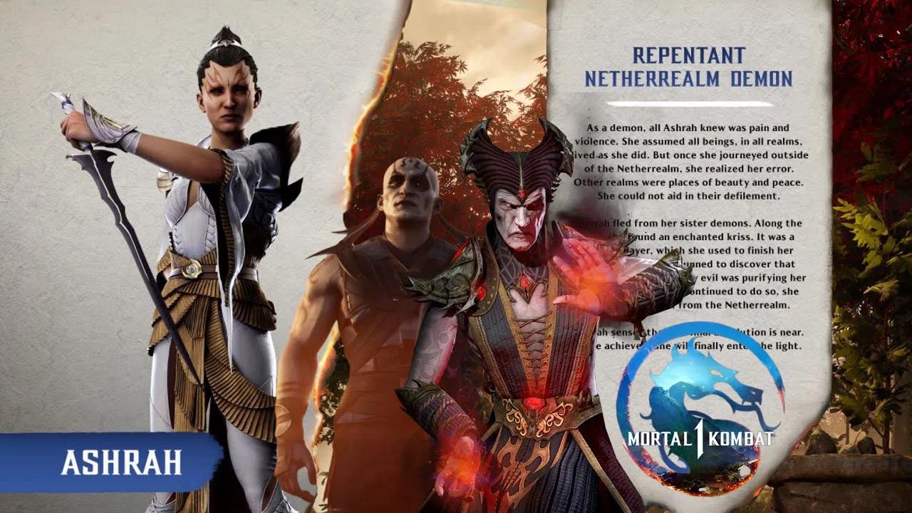 Mortal Kombat 1 Ashrah Bio Revealed She's Got The Midway Era Storyline ...