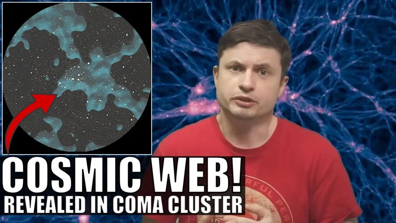 First Evidence For the Cosmic Web Inside the Famous Coma Cluster