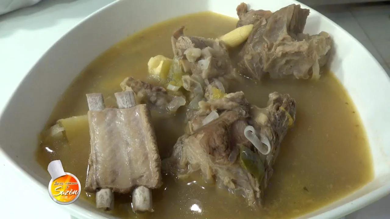 La Receta: Sopa Cubana de Cerdo