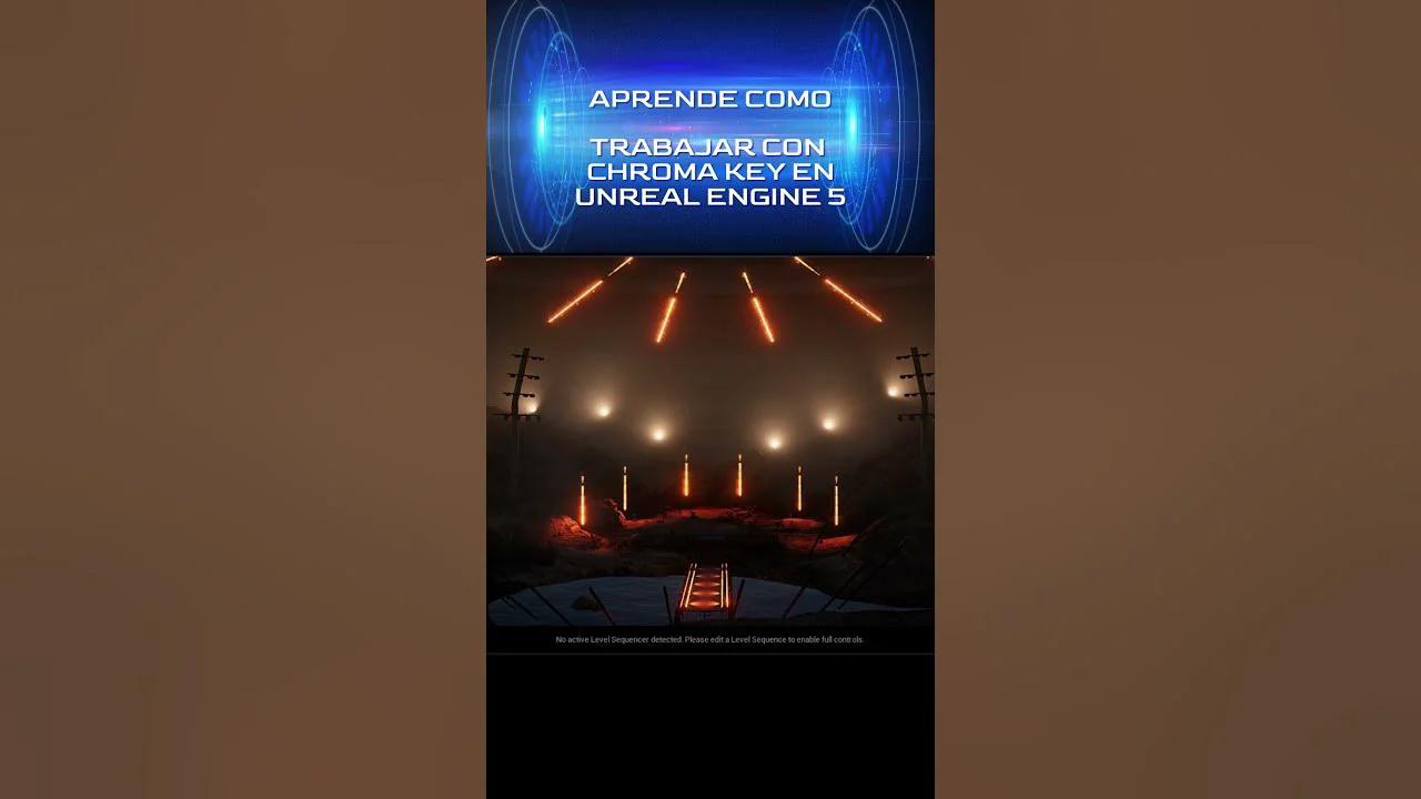PASO A PASO CHROMA KEY EN UNREAL ENGINE 5 #aprende unreal5#lumen unreal #paso a paso en unreal5
