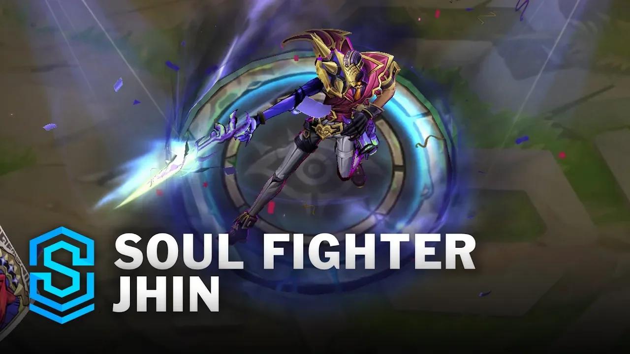 Soul Fighter Jhin Skin Spotlight - Pre-Release - PBE Preview - League ...