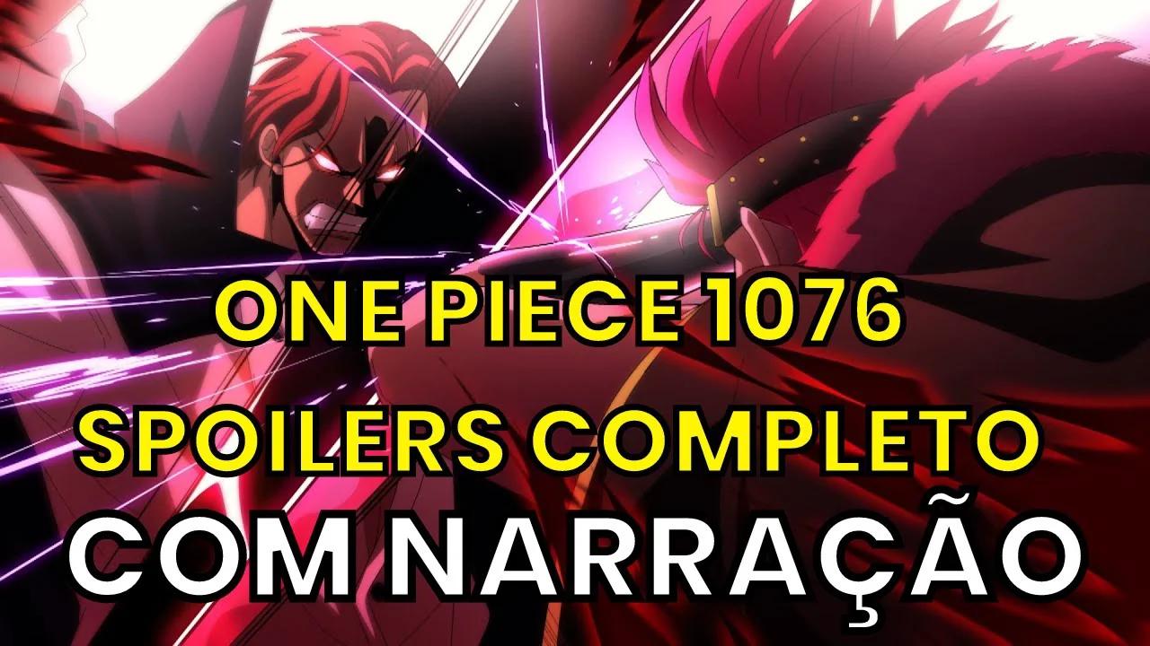 SHANKS VS KIDD - ONE PIECE 1076 SPOILERS COMPLETO