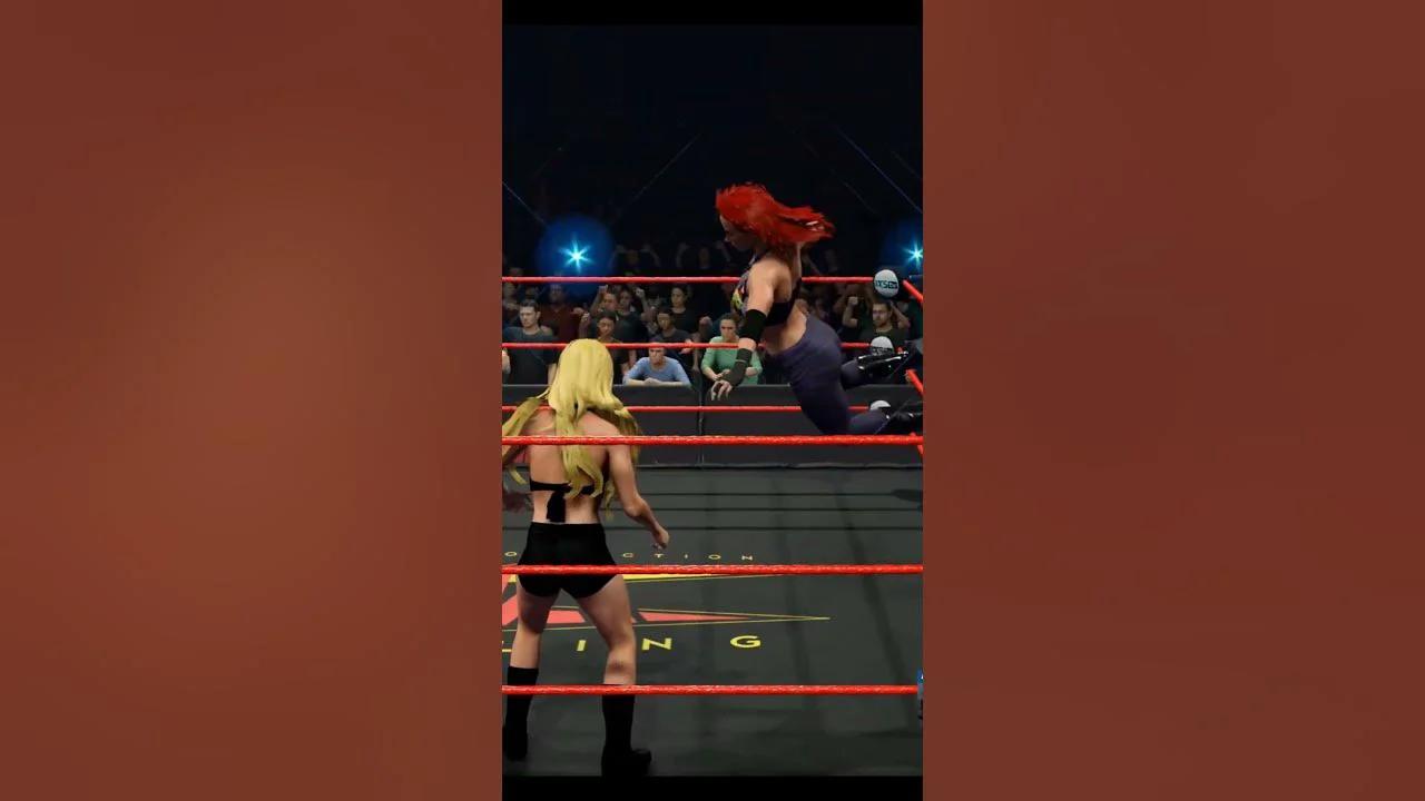 TNA Victory Road 2024 The Malisha vs Spitfire for the TNA Knockouts ...