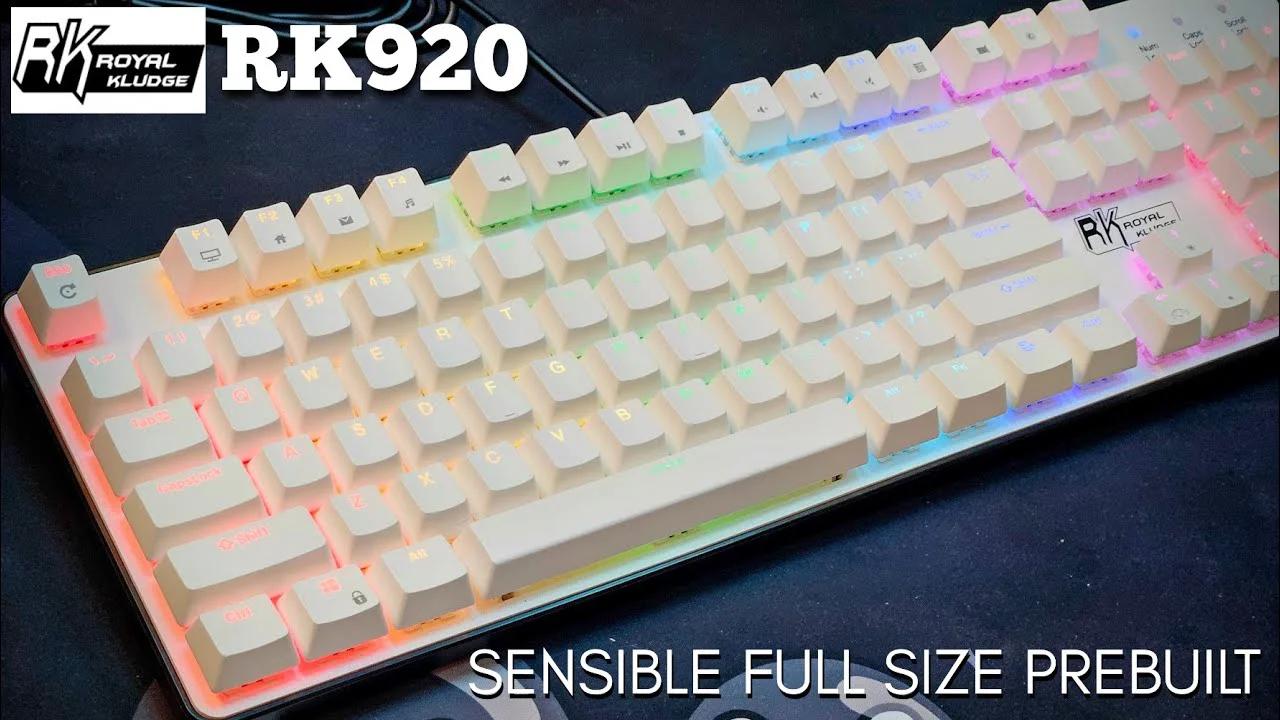 Royal Kludge RK920 Review and Sound Test | A Sensible Full Size ...