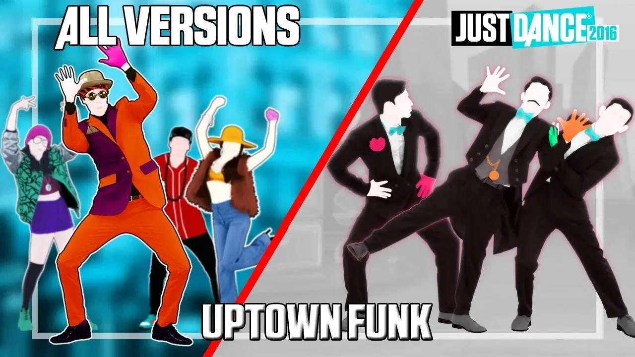 JUST DANCE COMPARISON - UPTOWN FUNK | CLASSIC X TUXEDO VERSION