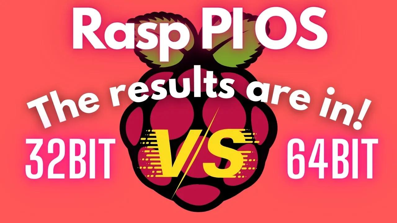 Raspberry PI OS - The Benchmarks are in 64bit vs 32bit - Surprising ... Raspberry PI OS - The Benchmarks are in 64bit vs 32bit - Surprising ...