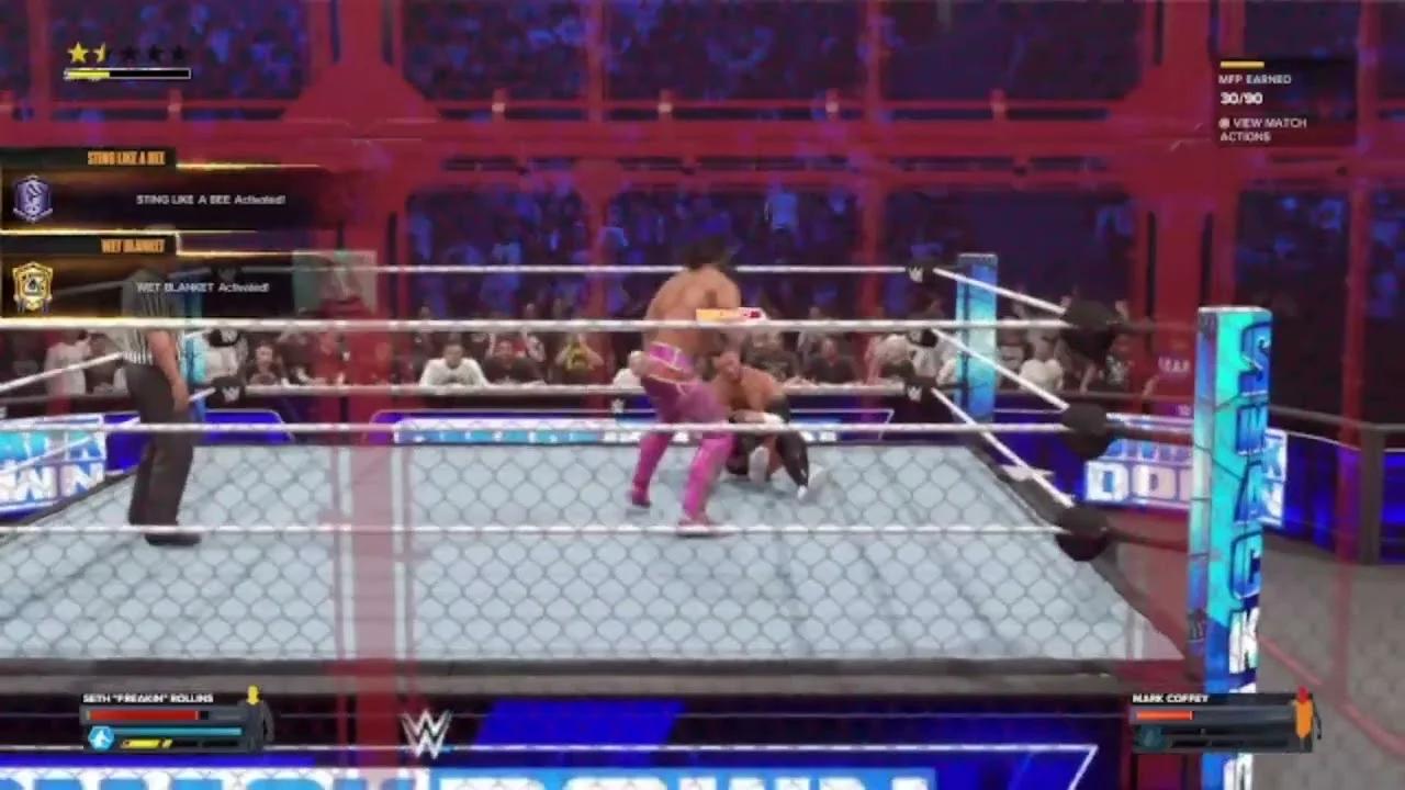 WWE 2K24 MYFACTION PROVING GROUNDS GROUND WORK MATCH 5