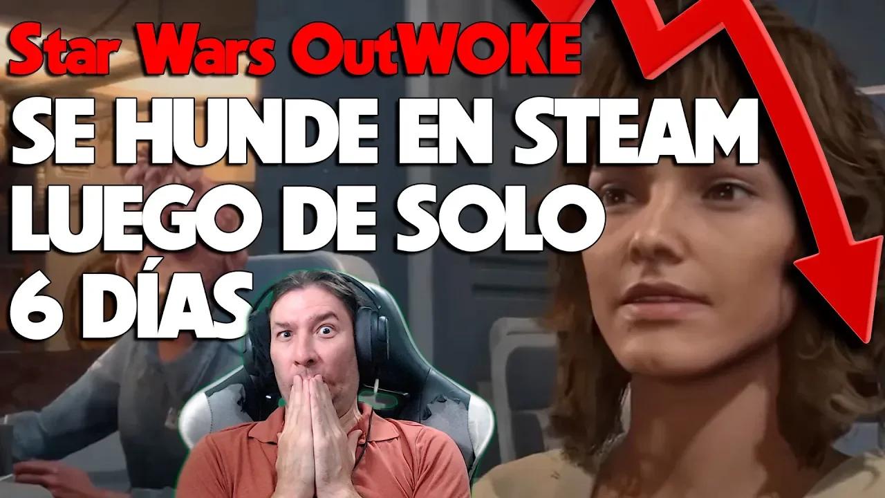 Star Wars Outlaws NO LLEGA NI A 2500 JUGADORES en su PRIMER FIN DE SEMANA en Steam. IvanchoV