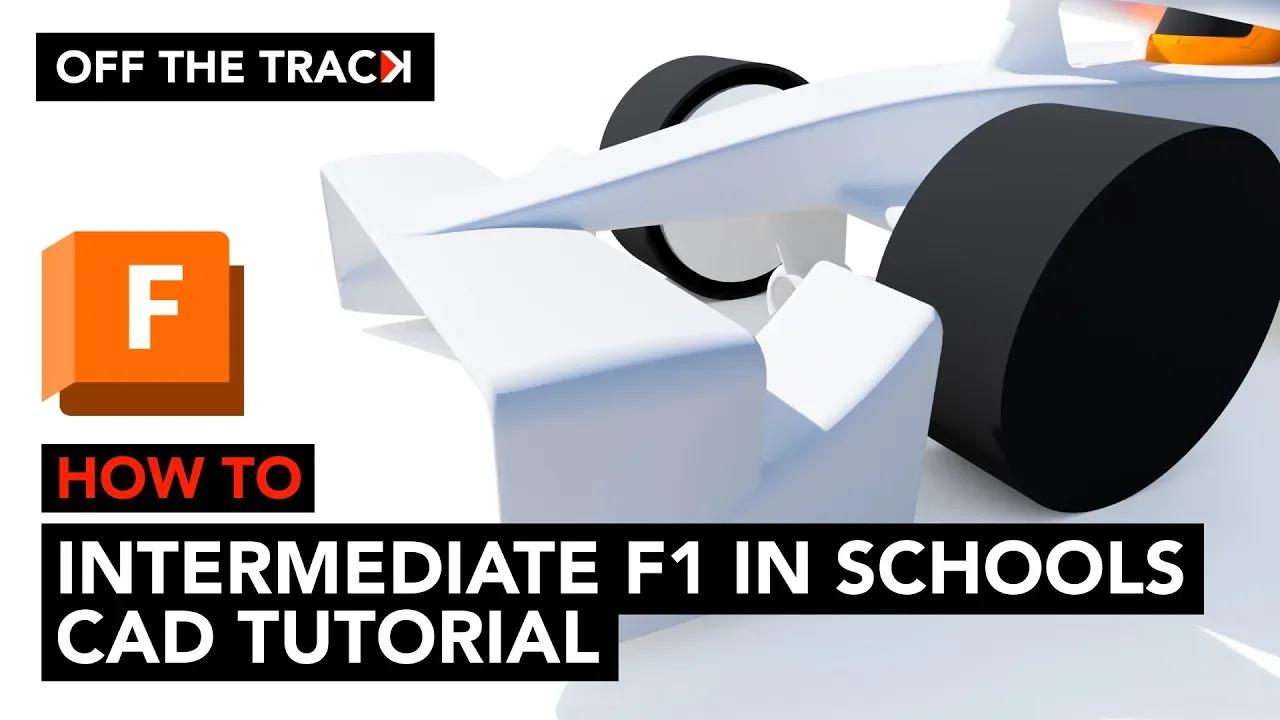 Step 6: Front Wing — F1 in Schools Intermediate CAD Tutorial | Off The Track