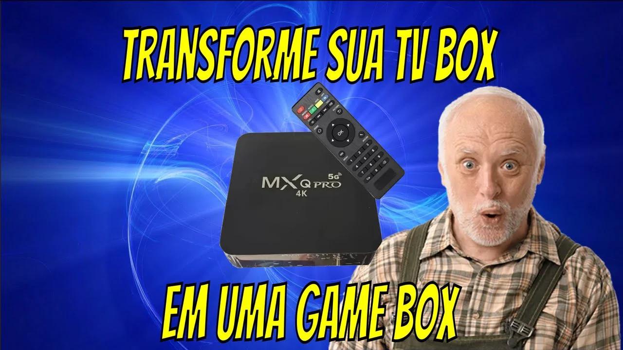 Transforme sua TV Box em uma Game Box!