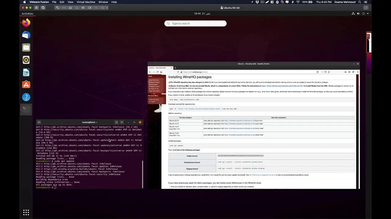 Install Wine On Ubuntu 2004 Lts Focal Fossa Linux 2020 Running Windows Programs On Linux