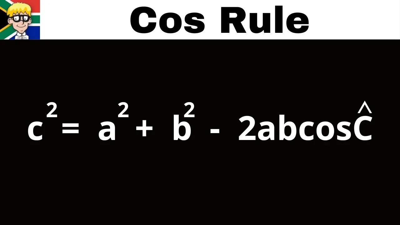 Cos Rule grade 11: Introduction