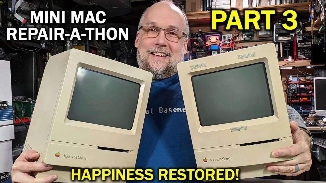 Turn that sad Mac frown upside-down! (Mac Classic 512k fix)
