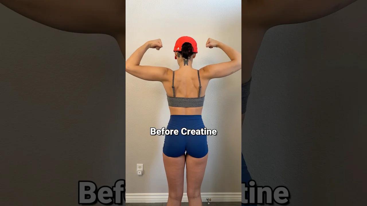 Before and After Creatine 💪