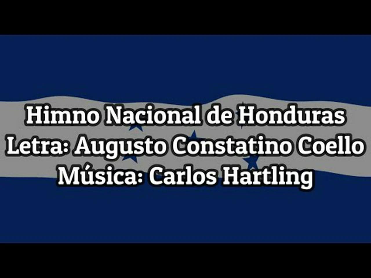 Himno Nacional de Honduras - Oficial | Letras & Bandera | C.HN