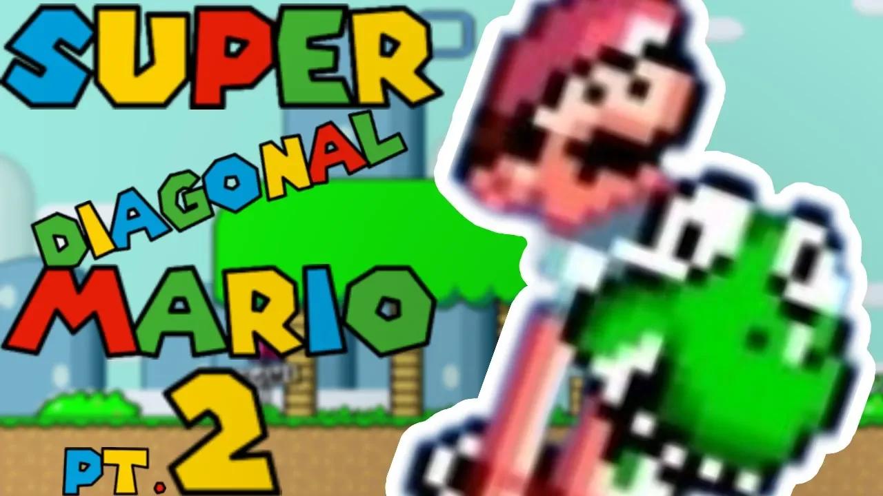 I BROKE THE GAME!!! • Super Diagonal Mario 2