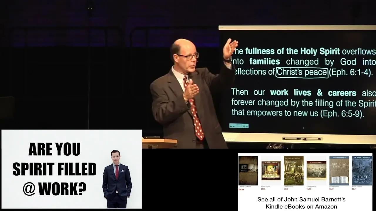 HOW DO WE KNOW THE HOLY SPIRIT IS AT WORK IN US?