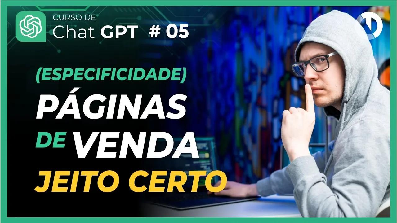JEITO CERTO de usar o CHAT GPT para criar uma pagina de vendas para seu ...