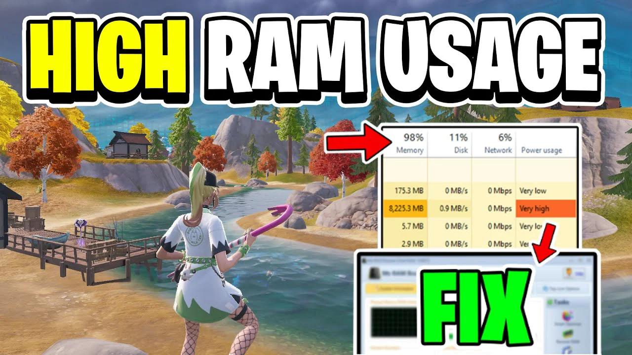 How To fix High Ram usage in Fortnite Chapter 4