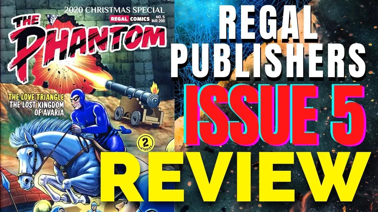 COMIC REVIEW: The Phantom Issue #5 By #regalpublishers