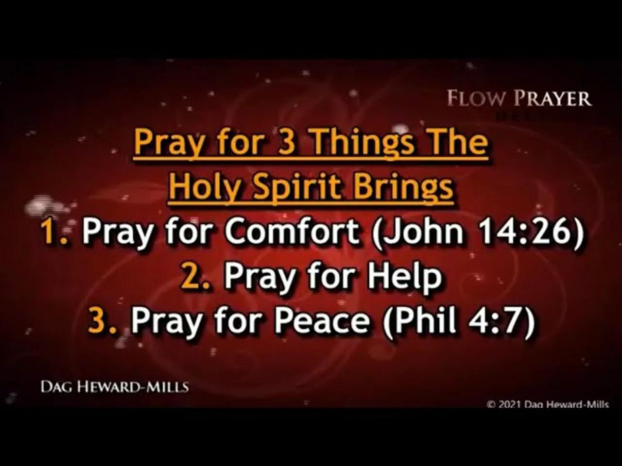 FLOW Prayers for the Things the Holy Spirit Brings | Forgiveness for ...