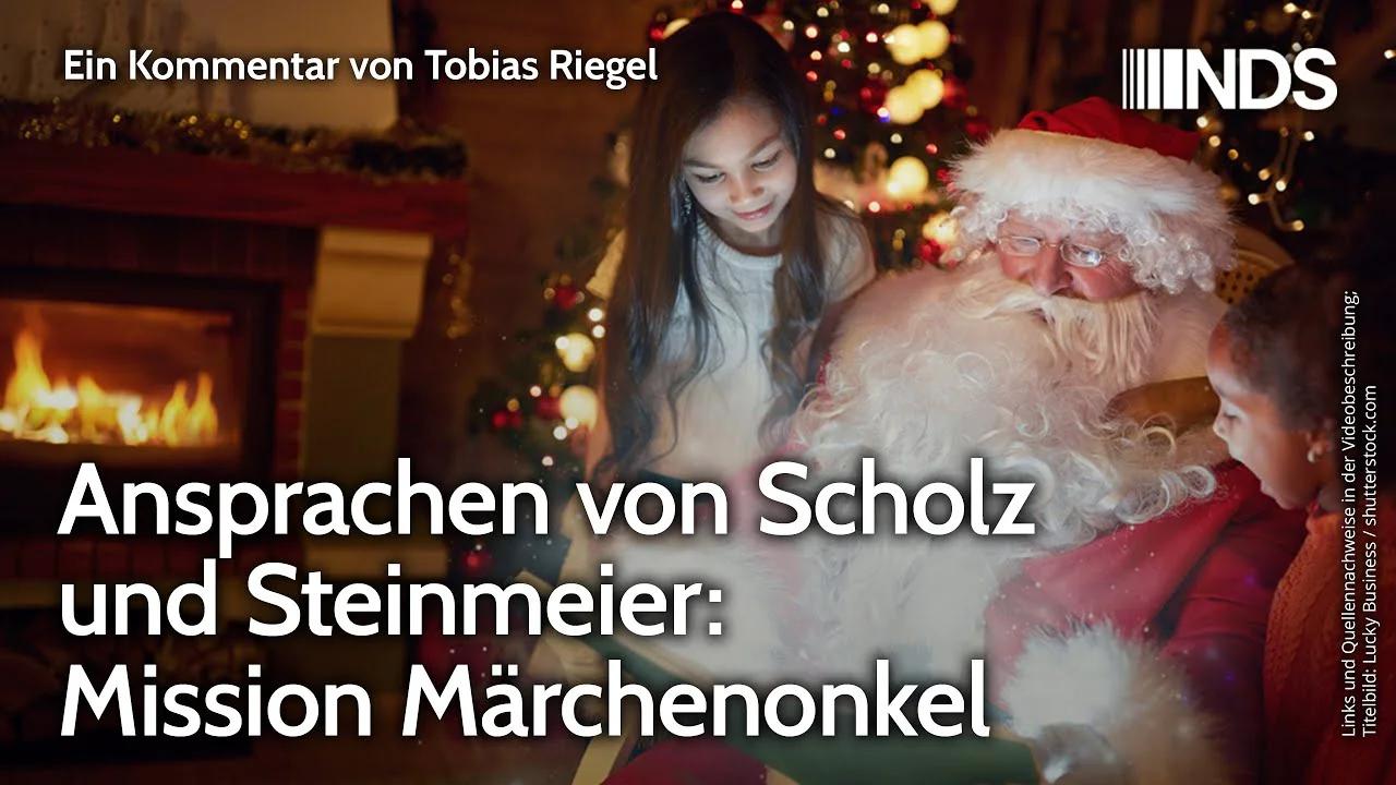 Ansprachen von Scholz und Steinmeier: Mission Märchenonkel | Tobias ...