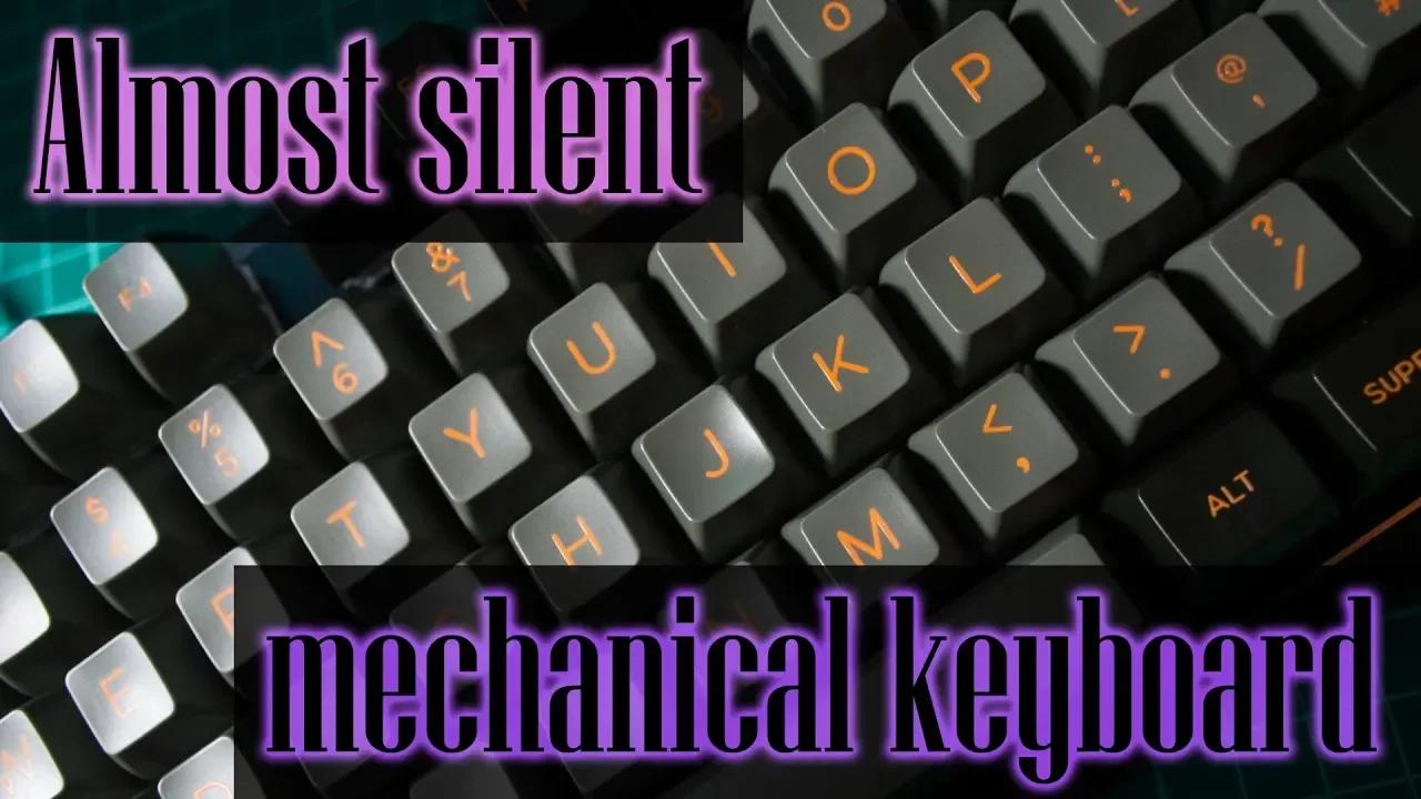 Making an almost silent mechanical keyboard. GMMK, Cherry silent red ...