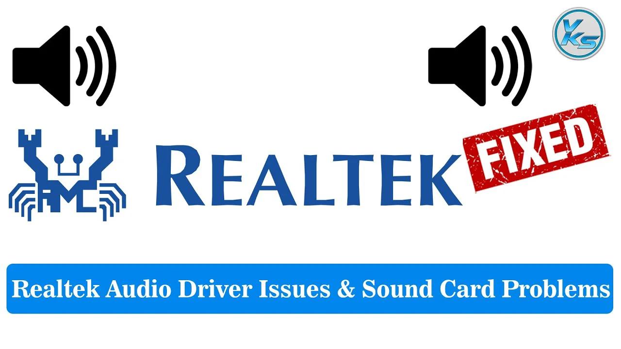 How To Fix Realtek High Definition Audio Driver Issue & Fix Issues With Any Realtek Sound Card