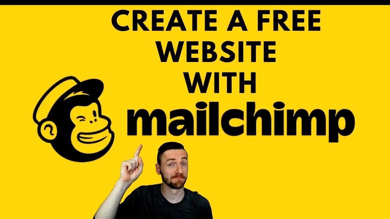 create a free website with mailchimp