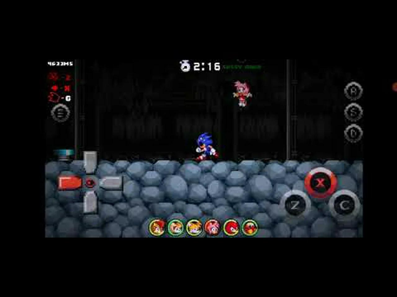 Sonic Exe the Disaster 2d remake #3 Me toca el exe por primera vez