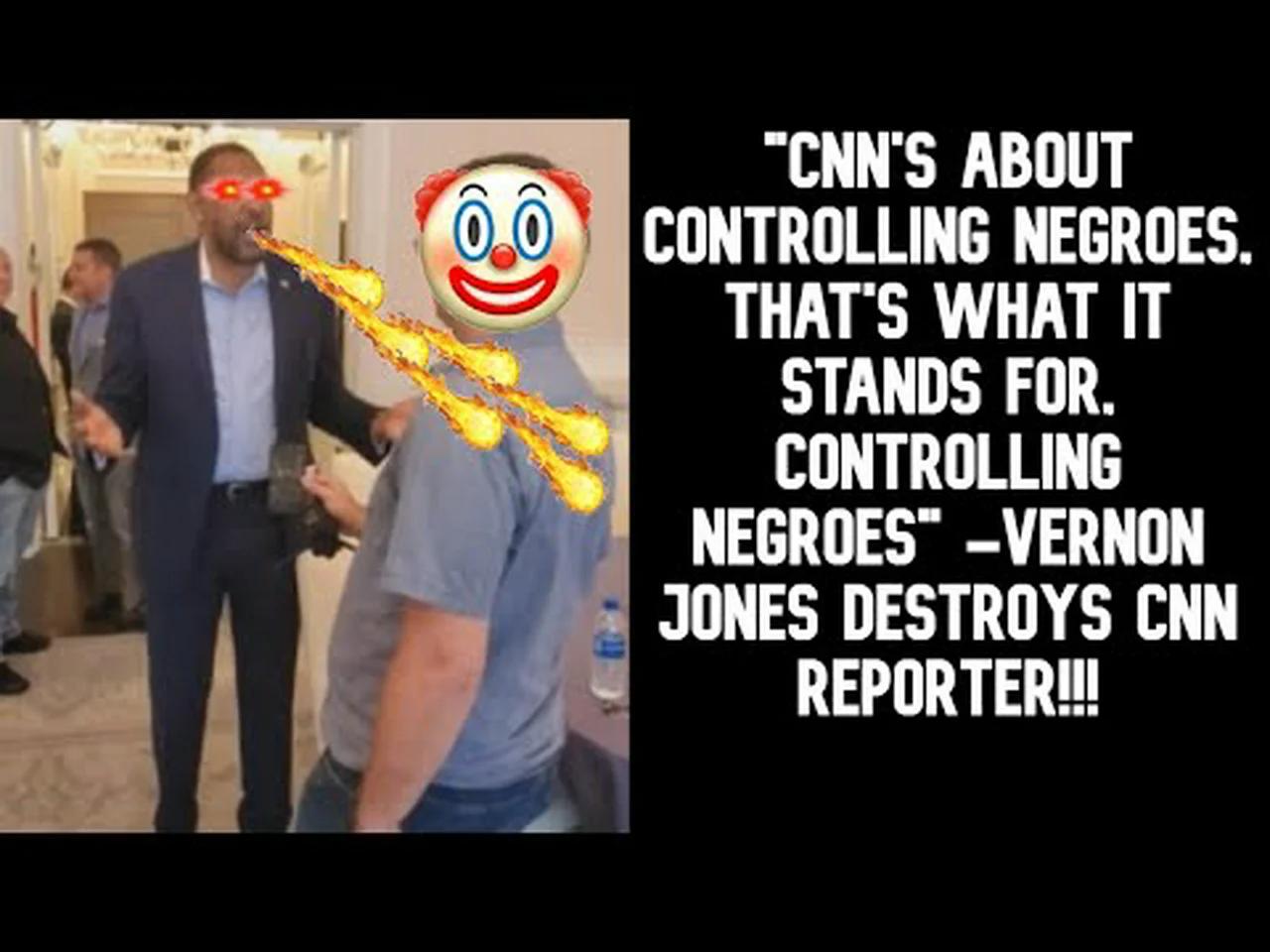 "CNN is About Controlling Negroes"- Vernon Jones Destroys CNN Reporter!