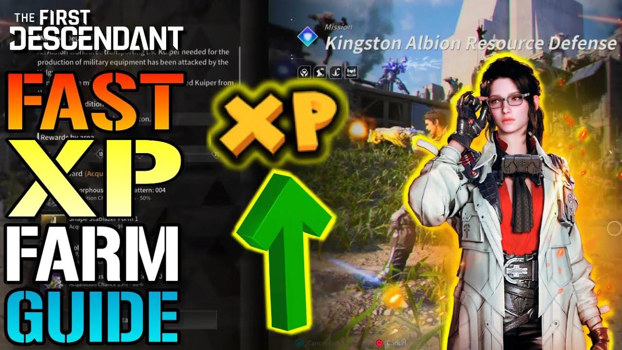 The First Descendant: INSANE XP FARM! FASTEST Way To Level Up! EASY XP ...