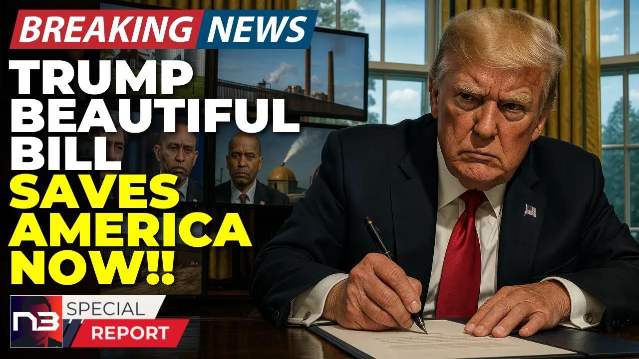 🚨BREAKING: Holy F*** Trump's Beautiful Bill Just SAVED America ...
