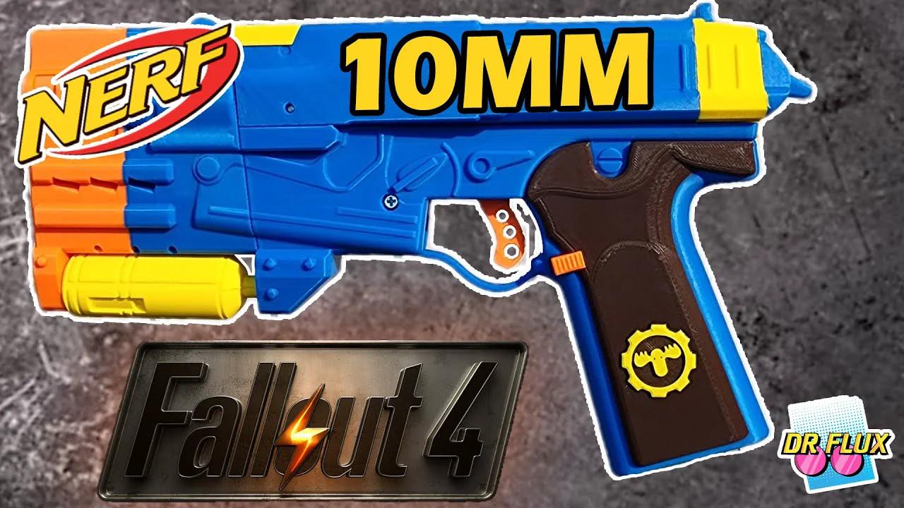 A Nerf Fallout 10 MM Pistol that hits 190+ FPS