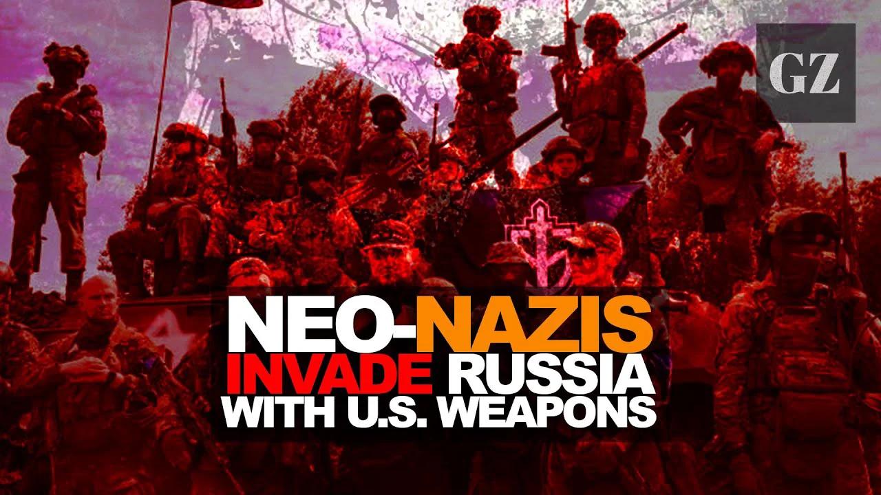 Neo-Nazis attack Russia with US weapons