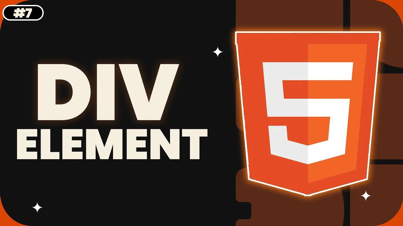 Html5 Div Element Basics Lecture 8 5478