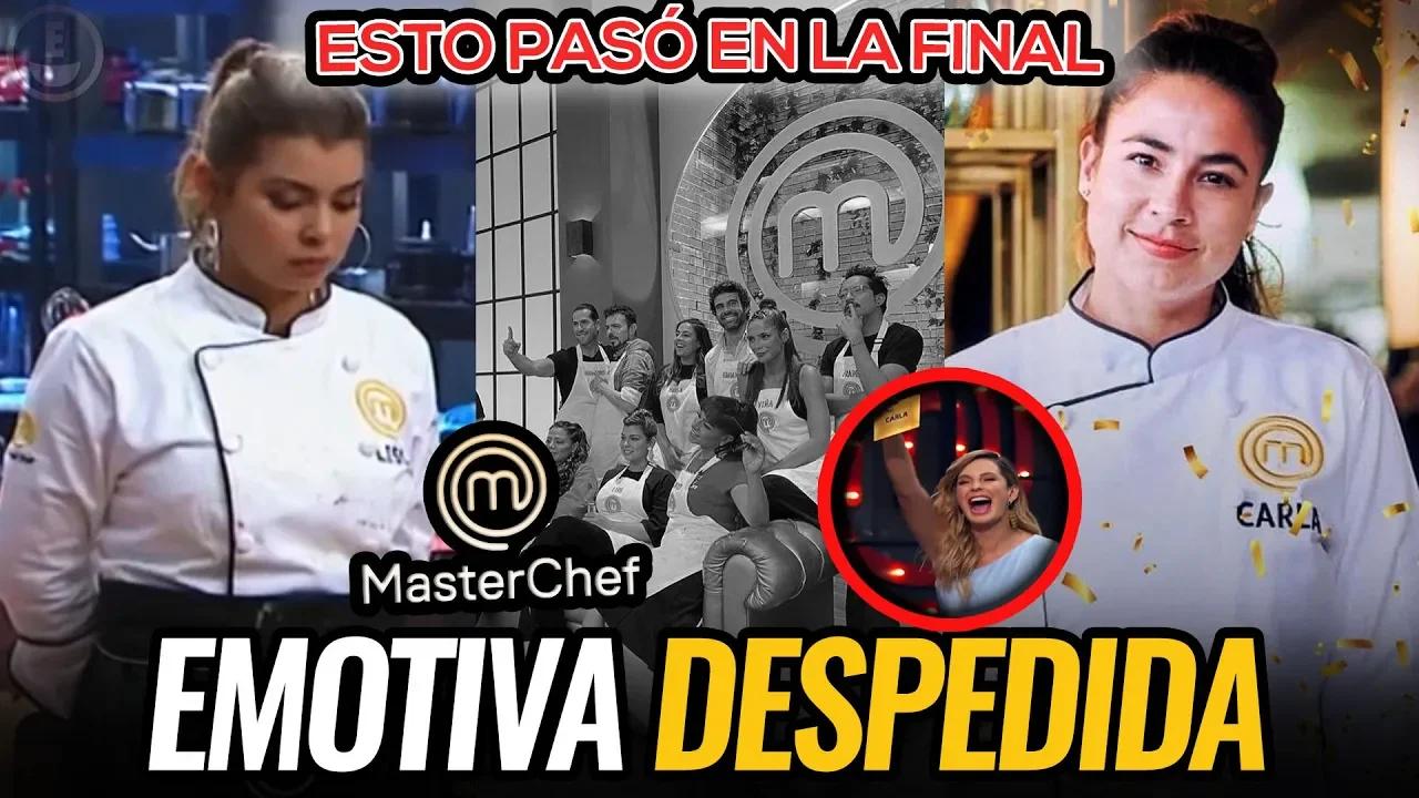 La EMOTIVA DESPEDIDA de Carla Giraldo En MasterChef Celebrity | Resumen ...