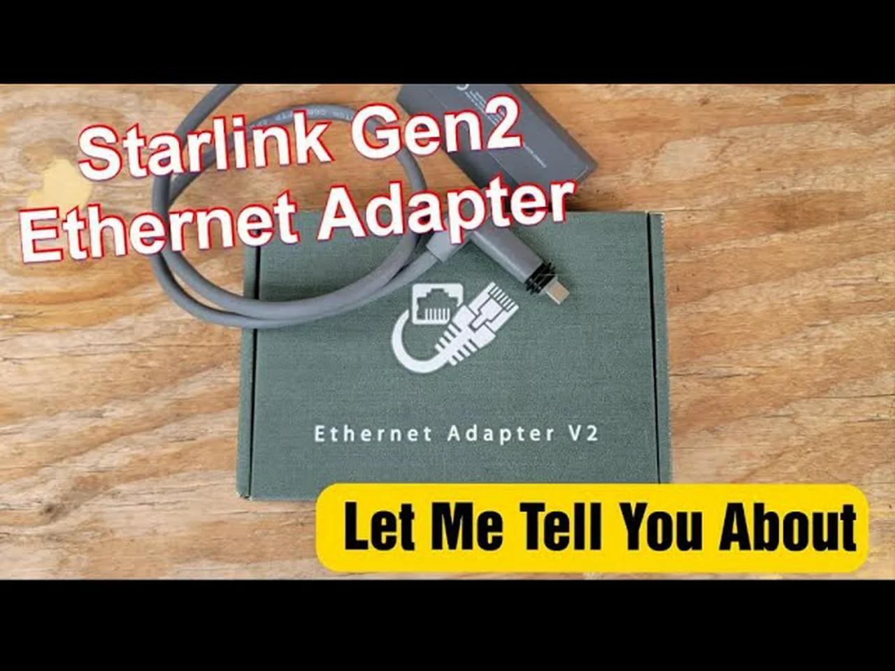 Let Me Tell You About This Starlink Gen 2 Adapter To Use Ethernet Cable